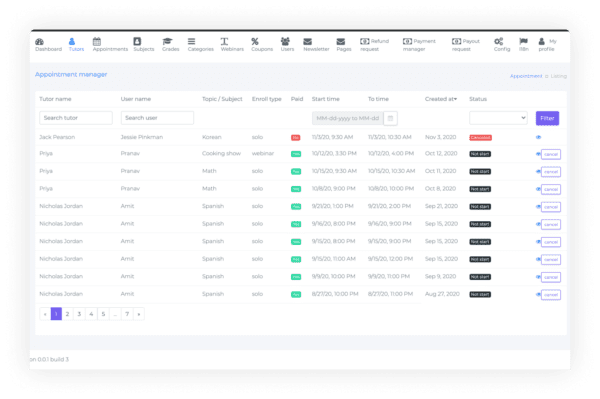 Self Hosted Online Tutoring Marketplace Software