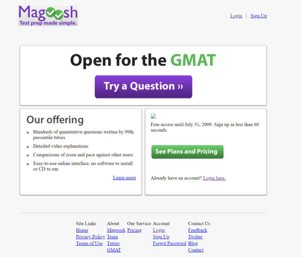 Case Study of Magoosh: How to make a dent in a competitive market?