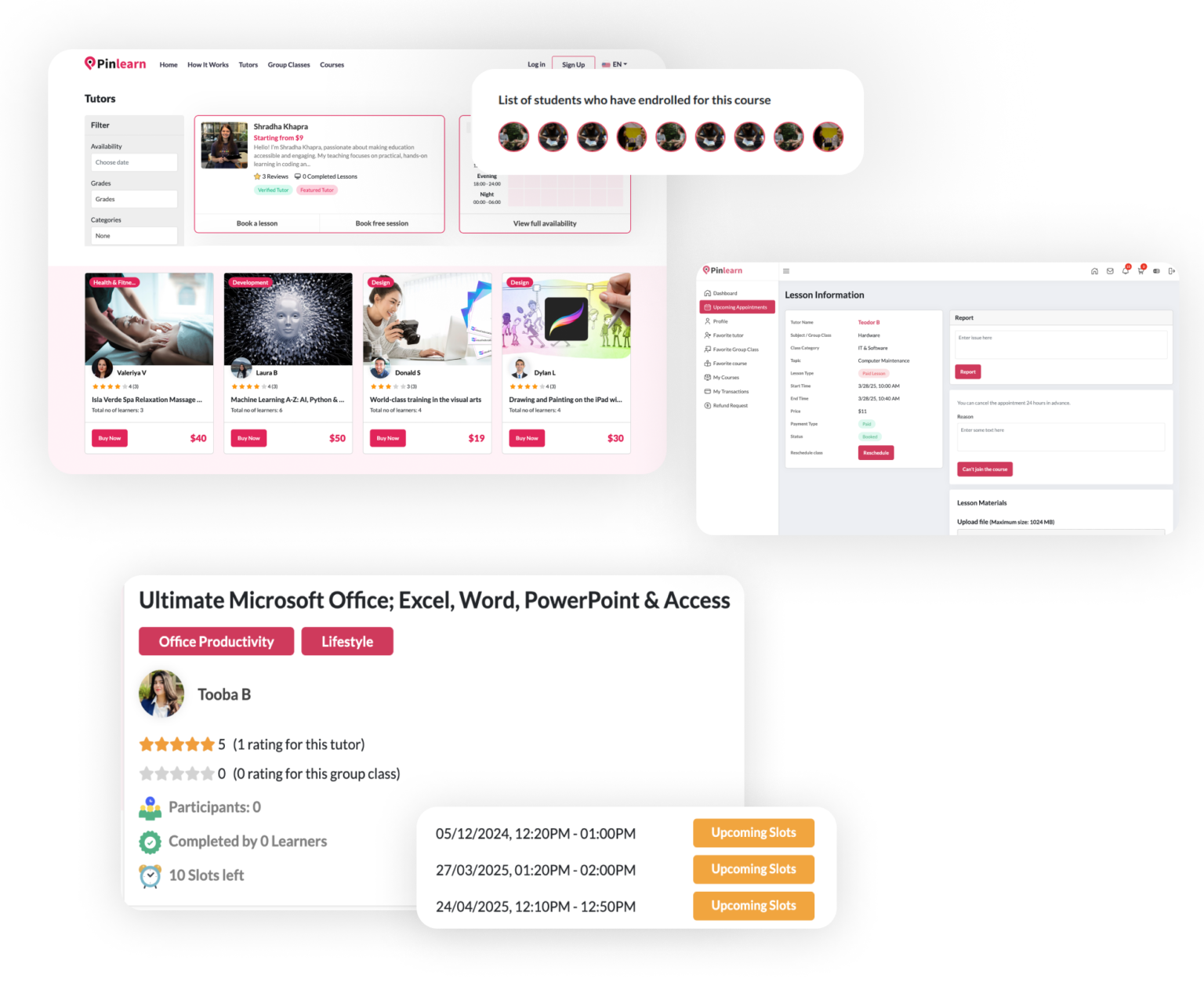 Tutoring Business Software | Tutoring Platform Software - Pinlearn